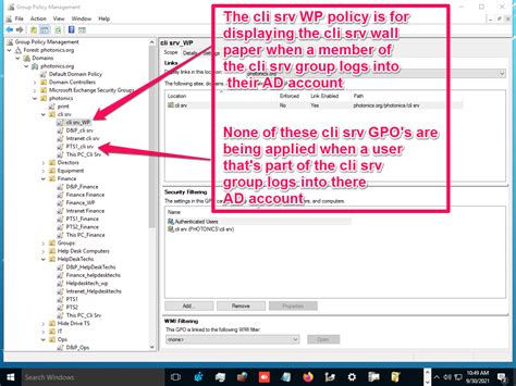 Help Troublshooting Group Policy Not Applying On Dell Laptops Microsoft Qanda