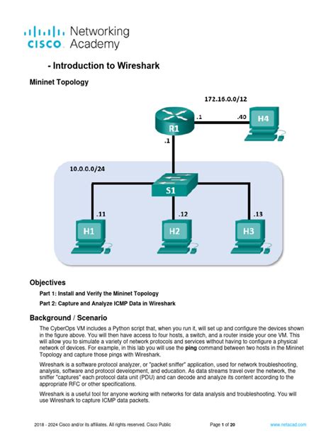 lab 4 2 introduction to wireshark pdf internet protocols computer network