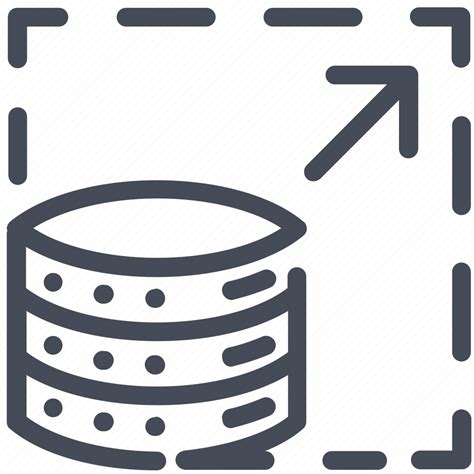 Data Flexibility Scalability Scale Storage Icon Download On Iconfinder