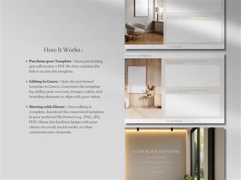 Interior Design Client Consultation Guide Template Minimalist Interior Design Client