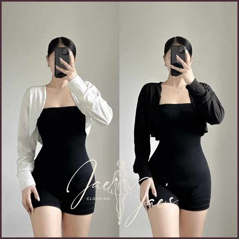 Lucydacardiganty Blazerhhrib Knitcklongsleeveoltop Shopee