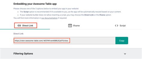 Step 4 Embed Your App On Your Website Documentation — Awesome Table Support
