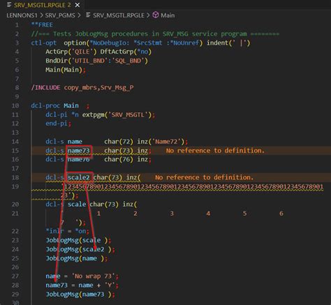 Incorrect No Reference To Definition · Issue 263 · Codeforivscode