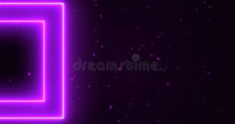 Starry Galaxy Space Type Rectangle Box Glowing Particle Stock