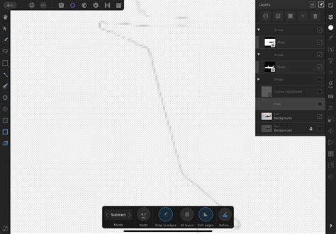 Invert Selection Leaves Unselectable Halo Pre V2 Archive Of Ipad Questions Affinity Forum