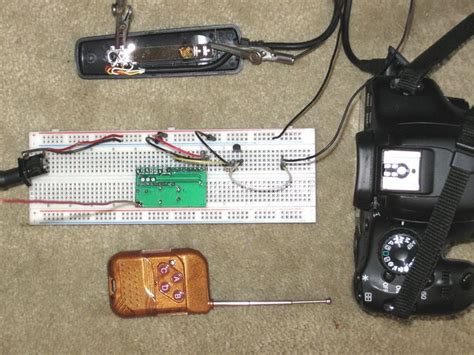 Walkie Talkies To Control DSLR Camera Via Arduino General Guidance