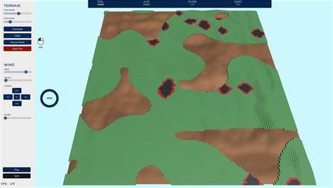 Fire Spreading Simulation фото и скриншоты игры на рабочий стол