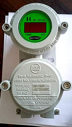 Flp Digital Temperature Indicators Size Dimension 250x150x95mm Model Name Number Meltpoint