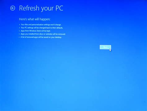 Create A Custom Refresh Point For Windows 8 And Windows 8 1 Windows 8