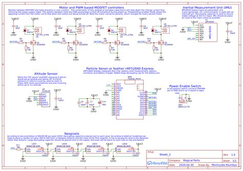 Nrf52840 Quadcopter Platform For Creating And Sharing Projects Oshwlab