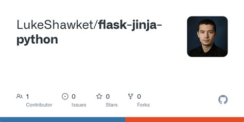 Github Lukeshawketflask Jinja Python