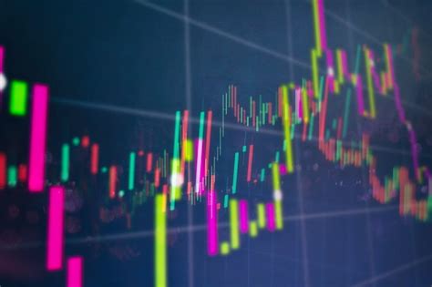 시장 분석을 포함 하는 모니터에 금융 데이터 막대 그래프 다이어그램 재무 수치 외환 차트 금융 데이터 개념입니다 증권 시장과 거래소에 대한 스톡 사진 및 기타 이미지