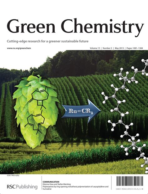 Green Chemistry Issue 5 Now Available Online Green Chemistry Blog