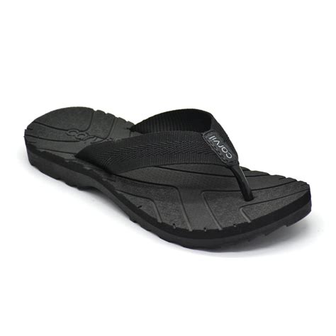 Carvil Sandal Pria Evano Me Black Grey Carvilshop