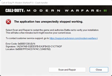 AMD CPU Crashing When Loading Into Lobby R ModernWarfareII