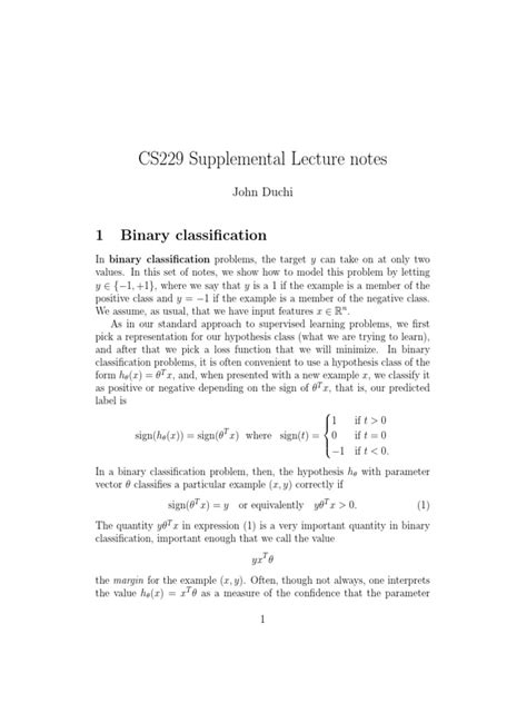 Binary Classification And Logistic Regression An Introduction To