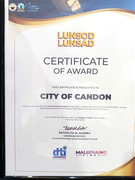 The Candon Arts And Music Program Candon City Official Facebook