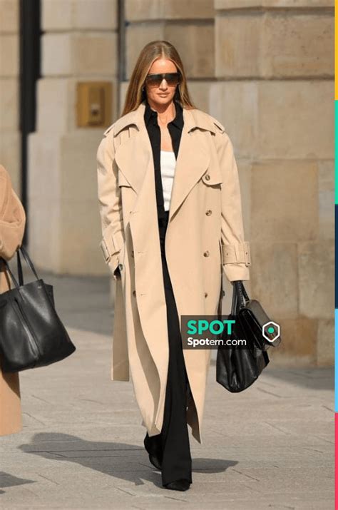 The Row Sofia Bag Worn By Rosie Huntington Whiteley In Paris On September 29 2023 Spotern