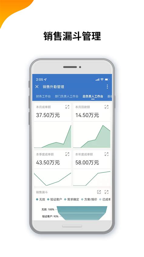 伙伴云销售外勤管理系统