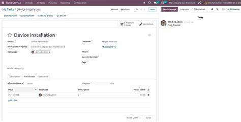 Arranging Onsite Visits For Your Project With Odoo16