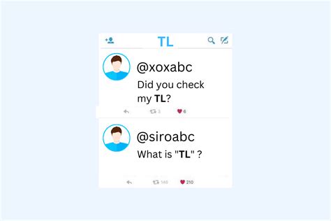What Does Tl Mean On Twitter Techcult