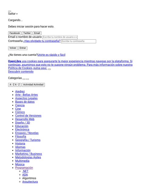 Openlibra Libros En La Categoría Algoritmos Pdf Contraseña