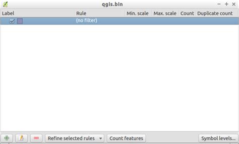 QgsRuleBasedRendererV2Widget PyQGIS Samples