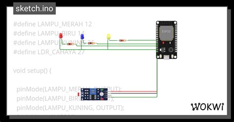 2020 056 CHANAVARO BAYU H Wokwi ESP32 STM32 Arduino Simulator