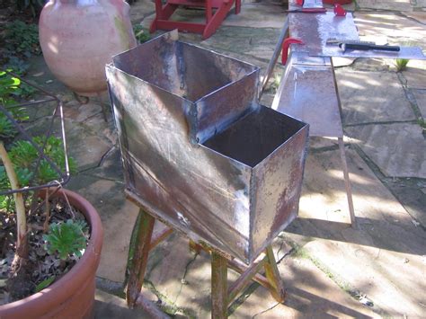 95 00 Hot Tub Without The Trailer Trash Feel Building The Stove The Beginning Stages