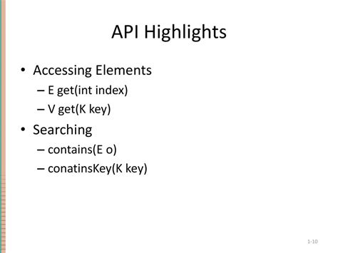 Cse 1020 The Collection Framework Ppt Download