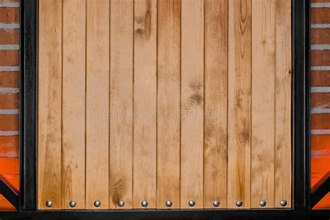 Wooden Board Interior Sample Blank Space For Text And Design Mock Up