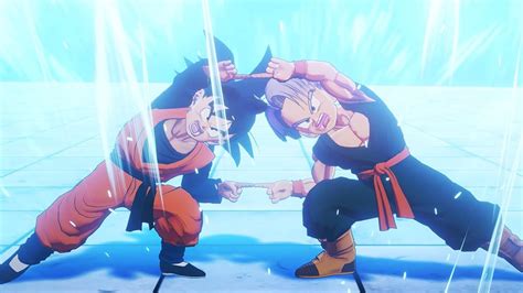 Goten And Trunks Fuse Into Gotenks Dragonball Z Kakarot Ps5 4k 60fps Youtube