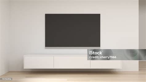 현대 텔레비젼 나무 내각 선반 빈 방 실내 배경 3d 집 디자인 배경 선반 및 빈 깨끗 한 벽의 앞에 책상에 책을 렌더링 현대 가정 디자인 0명에 대한 스톡 사진 및 기타