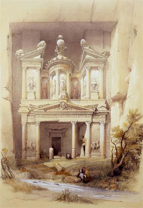 David Roberts Interior Of The Great Temple Of Aboo Simbel 19th