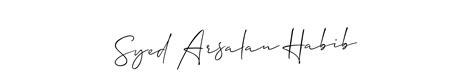70 Syed Arsalan Habib Name Signature Style Ideas Professional