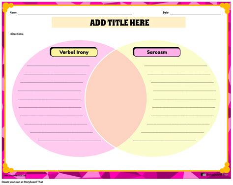 Irony Worksheets Storyboard That For Teachers 2025