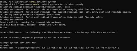 pytorch安装报错 关于毕业的挣扎