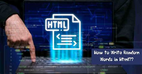 How To Write Random Words In HTML Lipsum Hub