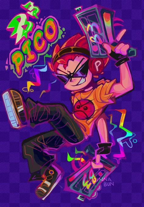 Pin By ᰔ𝄞ᬊsugeryဣ On Pico With Other Picos ´･ω∩` Swag Art Pico Drawing Poses