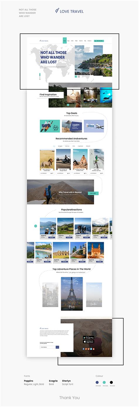 Demo Website On Behance