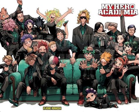 Mha Class 1 A Official Art