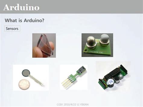Ppt Physical Computing Arduino Hw Sensor Sw Arduino And Software Communication Reference