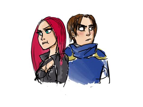 Katarina And Garen By Samuraioctopus On Deviantart