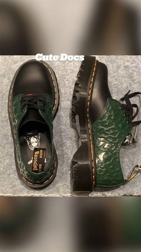 Cute Docs Funky Shoes Aesthetic Shoes Swag Shoes