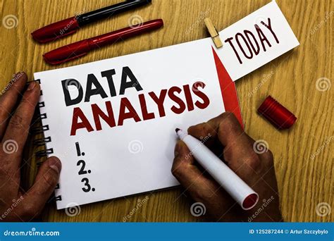 Handwriting Text Writing Data Analysis Concept Meaning Translate Numbers To Analytical