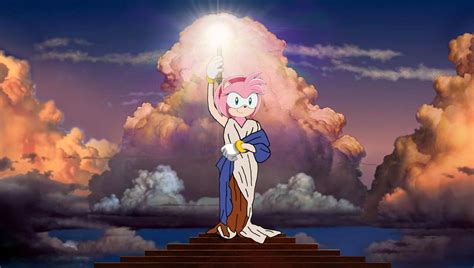 Amy Rose As The Columbia Torch Lady By Jayreganwri By Therealrichard6
