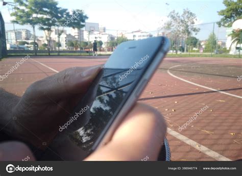 Man Using Smart Phone Stock Photo Lotusstock