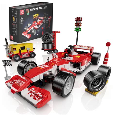 Mould King 10035 F1 Race Car Building Set 112 Scale Formula 1 Model