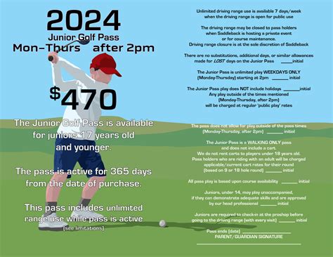 Rates Saddleback Golf Club