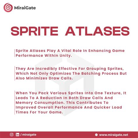 Miraigatetechonologies Miraigate Spriteatlases Unity Gamedevelopmentinunity